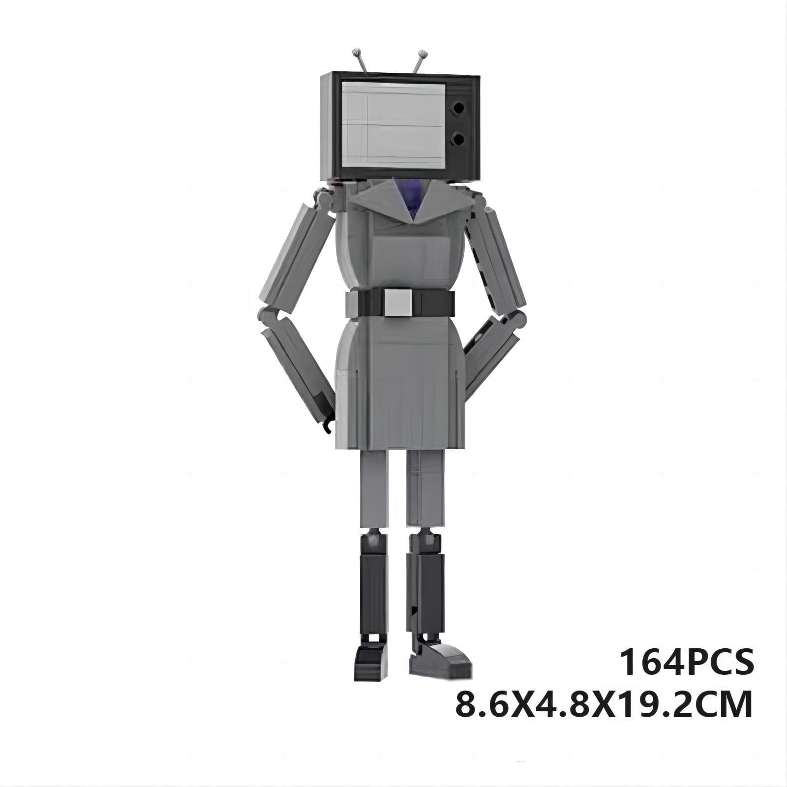 Cross-border Compatible Lego Moc Building Blocks Ornaments Monster Doll ...
