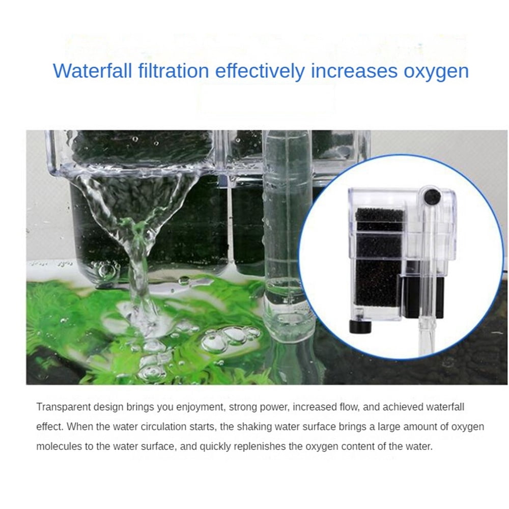 Cross-border Fish Tank Filter Three-in-one Submersible Pump Filter ...