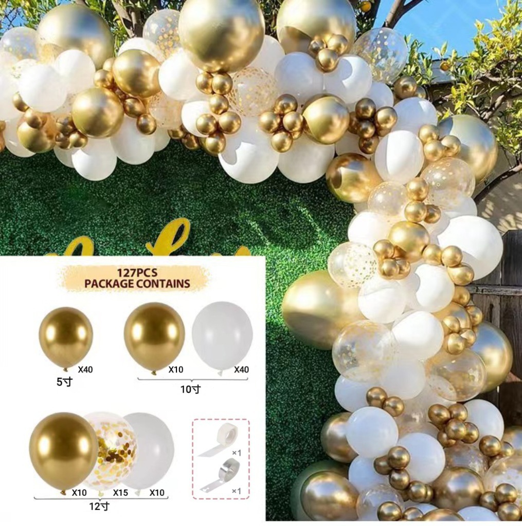Cross-border New Balloon Suit Scene Layout Balloon Arch Manufacturers ...