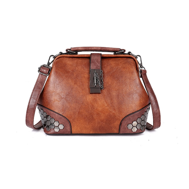 Cross-border Rivet Lock Doctor Handbag, Vintage Medicine Box Style ...
