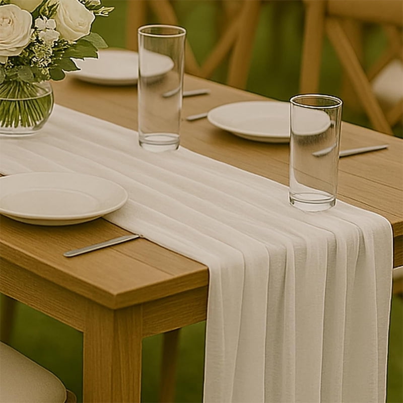 Cross border beauty Sha Liangguang chiffon tablecloth table flag ...