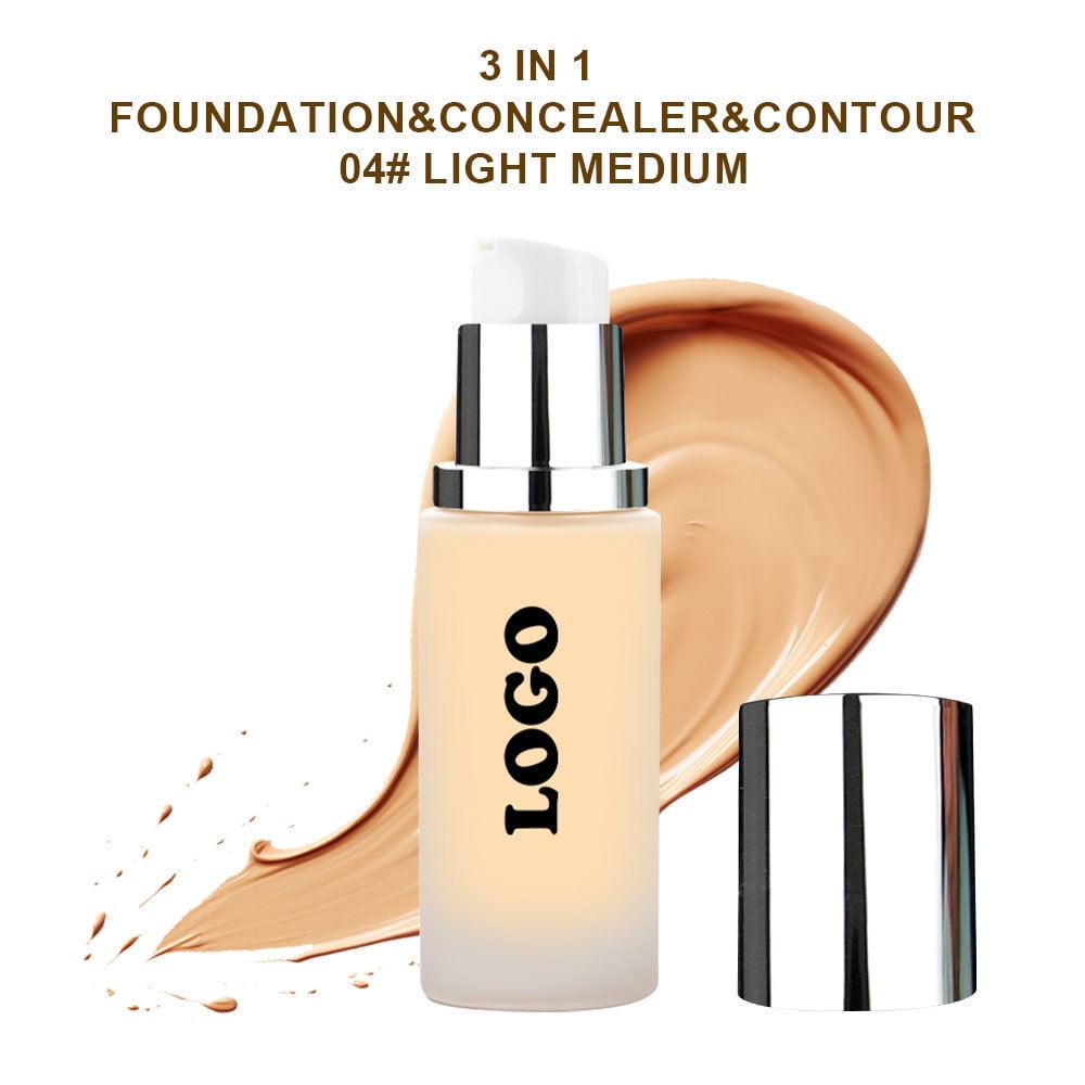 Cross-border in stock no logo oil control waterproof sweat-proof powder ...