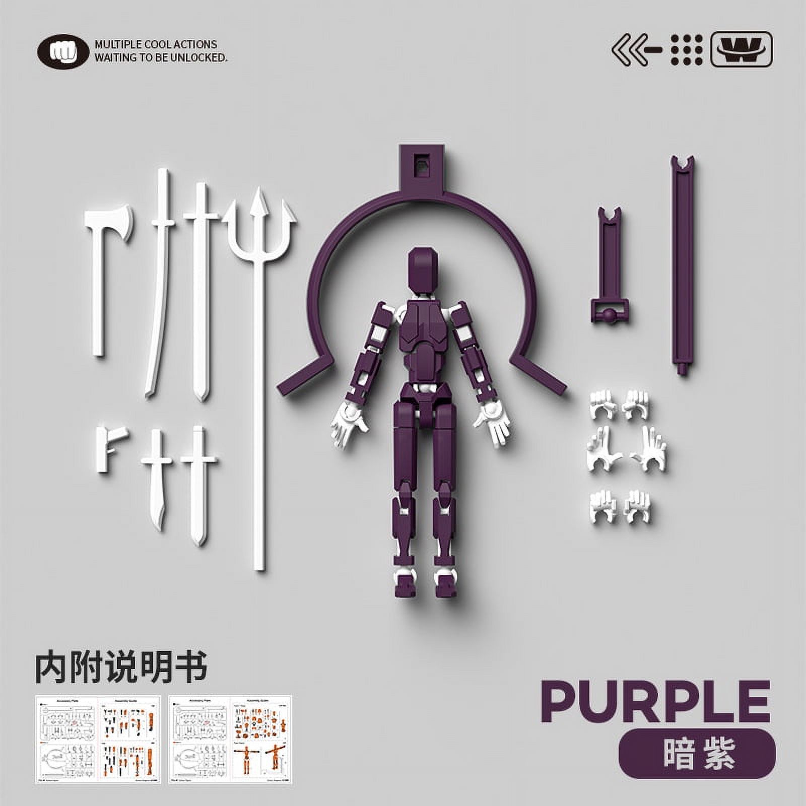 Cross-border new Lucky Doll non-3D printing full joint movable Dummy ...