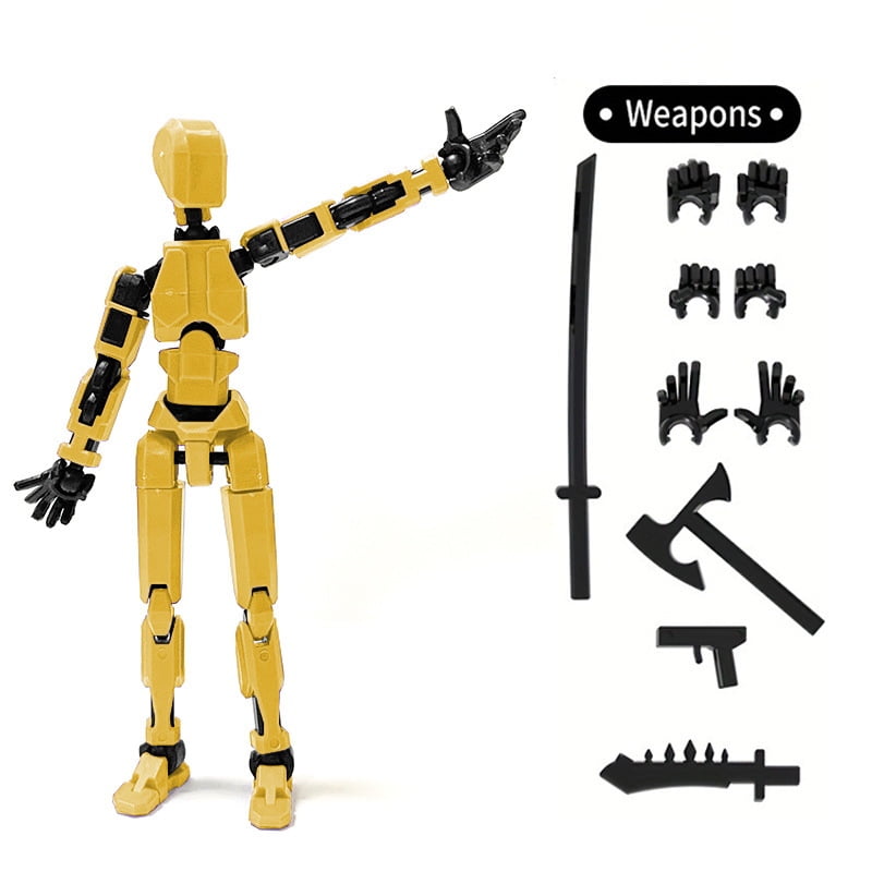 Cross-border new Lucky Doll non-3D printing full joint movable Dummy ...