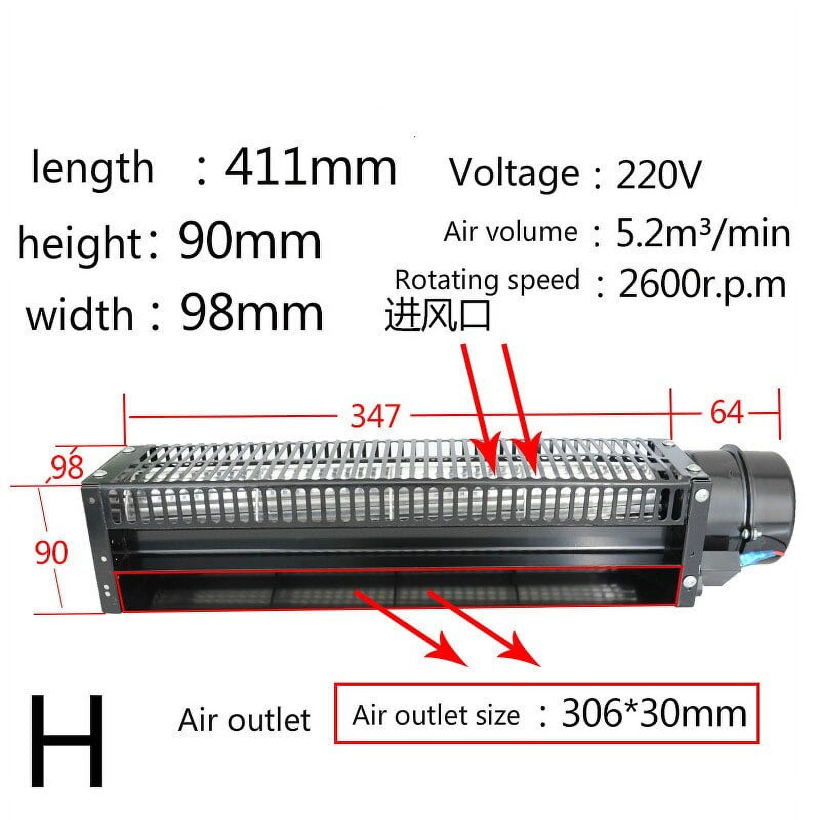 Cross-flow fan, with capacitor cross-flow fan cross-flow fan cross-flow ...