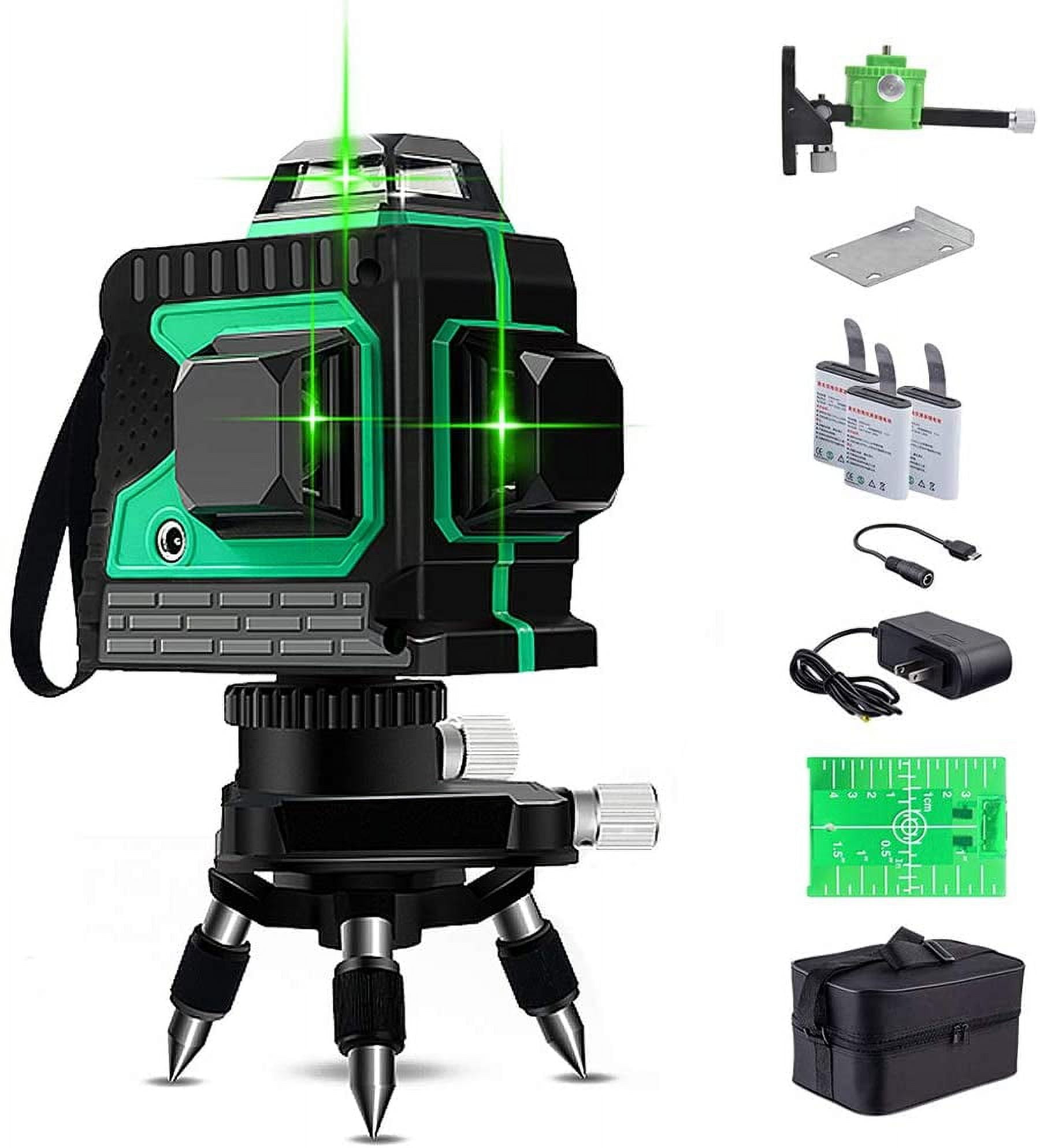 Cross line laser 25M, THL&INEW cross line laser green self-levelling 3 ...