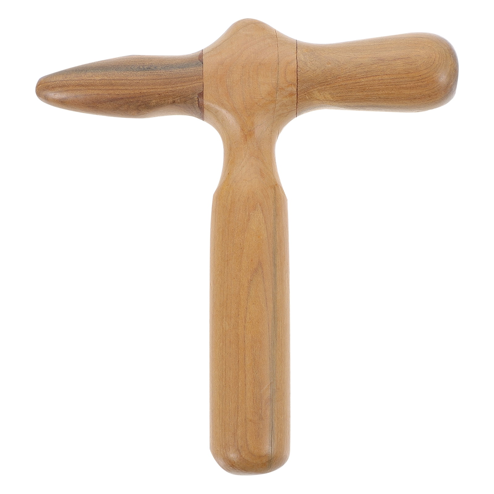 ibasenice Crossshaped Acupuncture Point Massager Solid Wood Massager ...