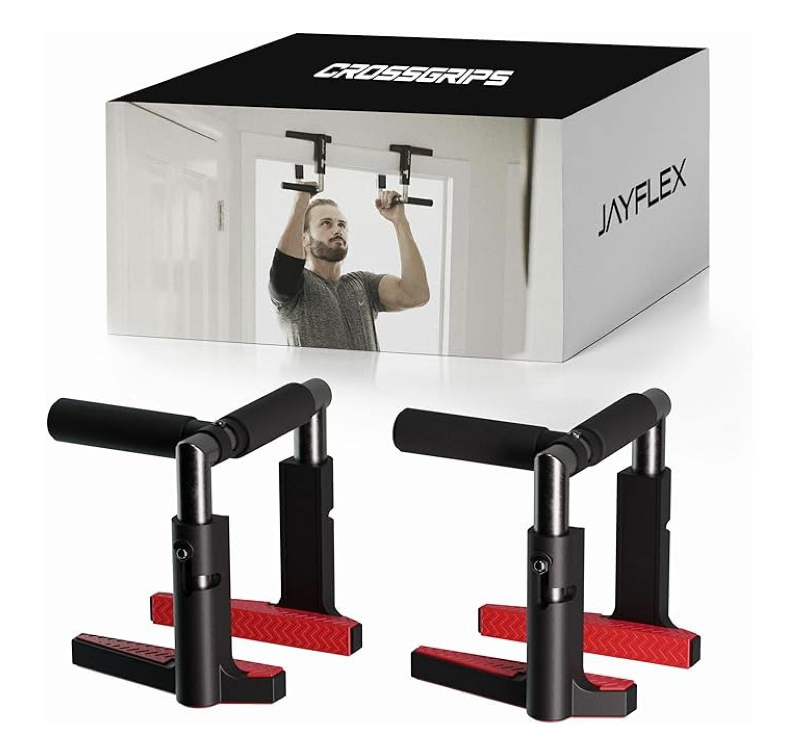 CrossGrips Compact Pull Up Bar - Pull Up Bar Door Frame for Work from ...