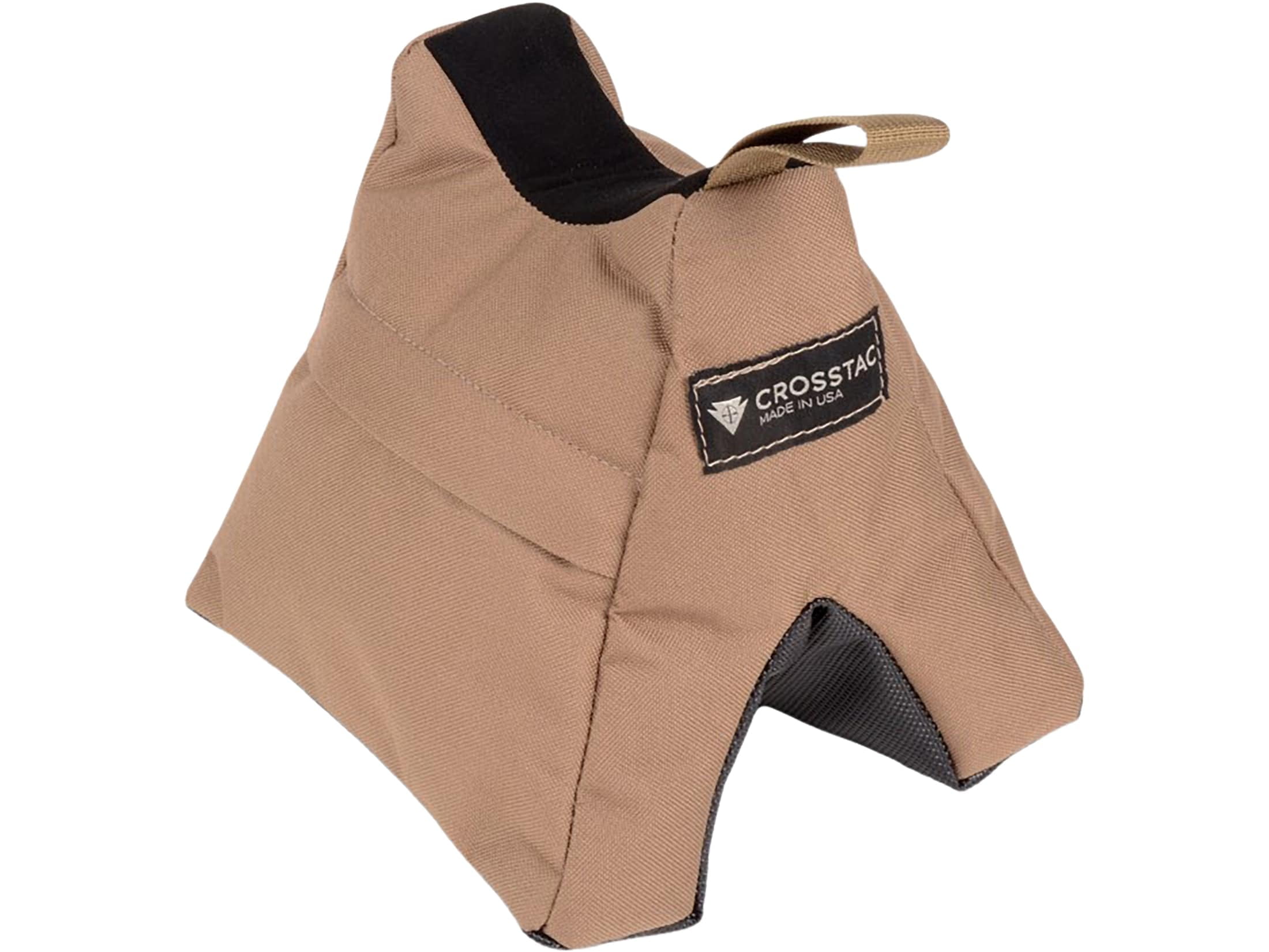 CrossTac Saddle Bag Front Shooting Rest Bag Nylon and ToughTek Coyote ...