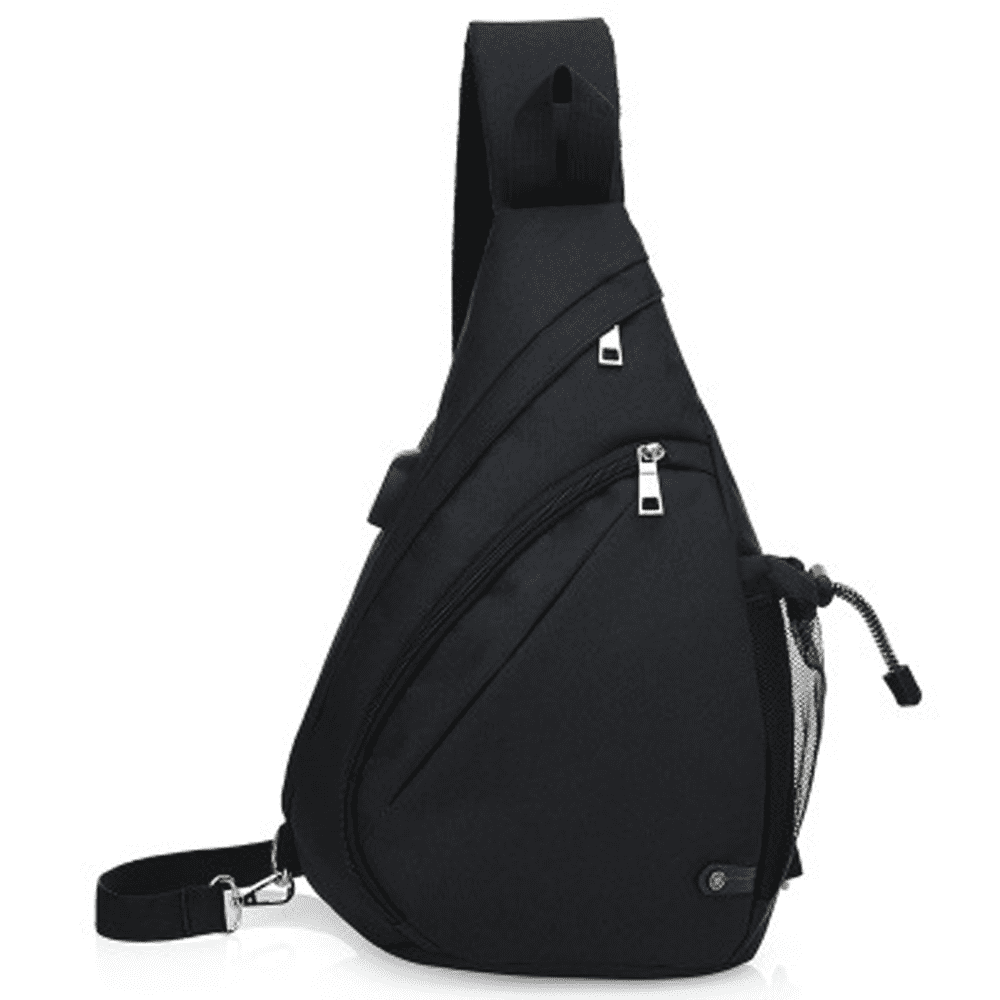 Crossbody Backpack: Over Shoulder Daypack Casual Cross Chest Side Pack ...