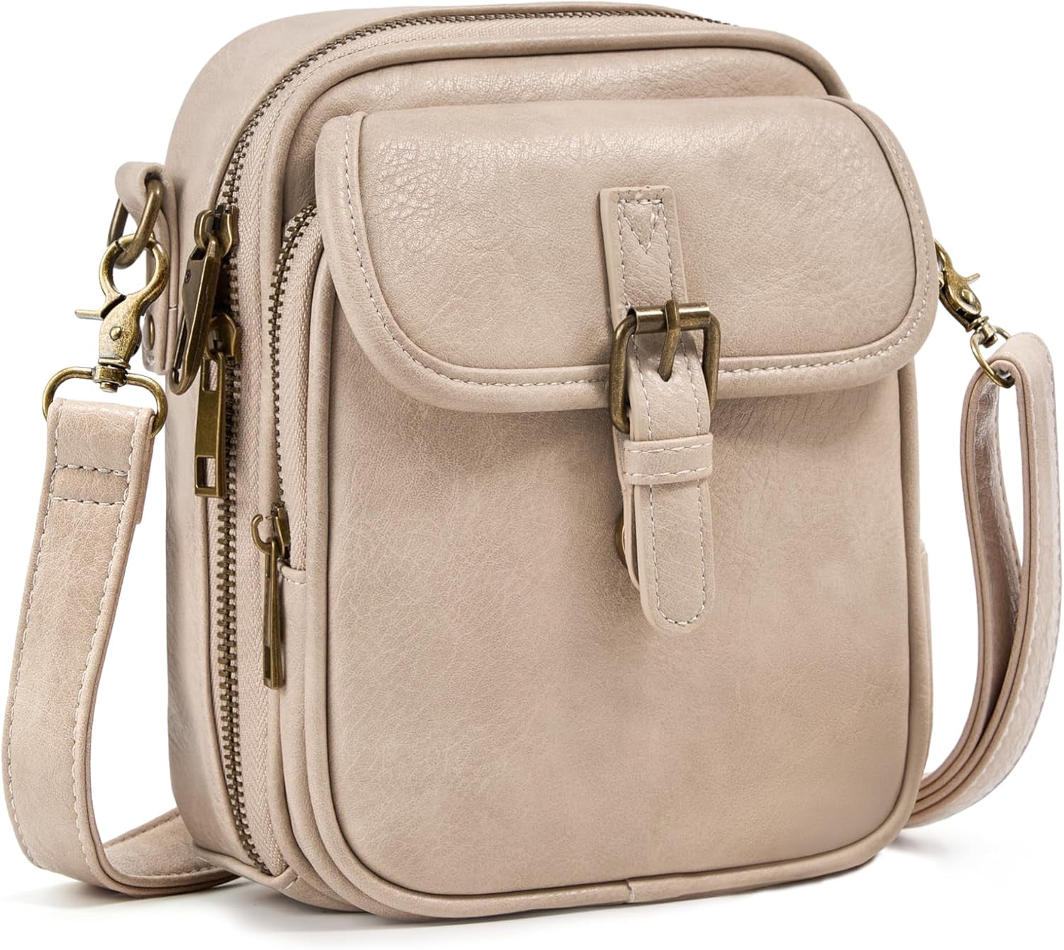 Crossbody Bag for Women Men, Vegan Leather Anti- Messenger Bag, Purse ...