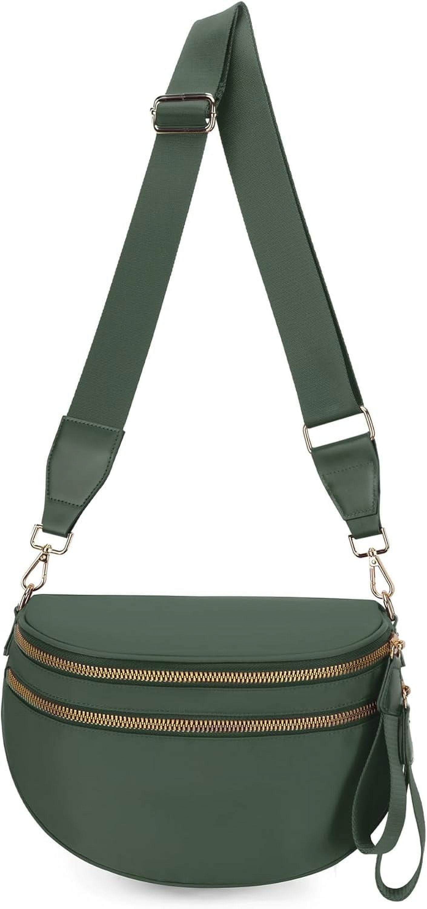 Crossbody Bag for Women, Waterproof Oxford Cloth Large Capacity Bum ...