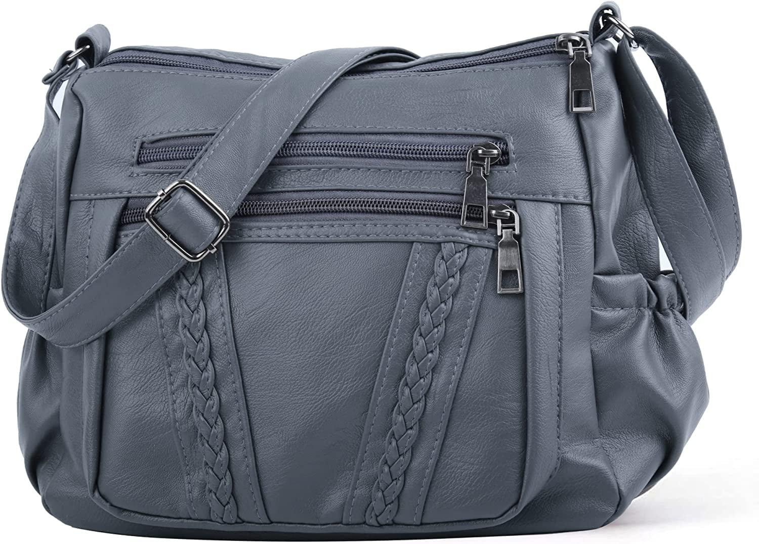 Crossbody Bags For Women Pocketbooks Soft PU Leather Purses and ...