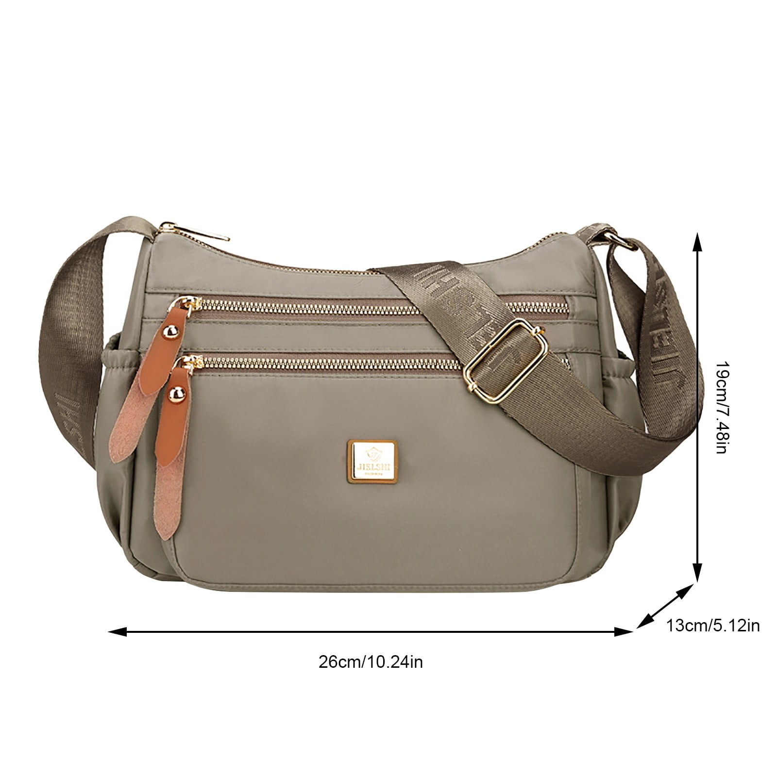 Crossbody Bags for Women,Fashion Multicolor Nylon Fabric Large Capacity ...