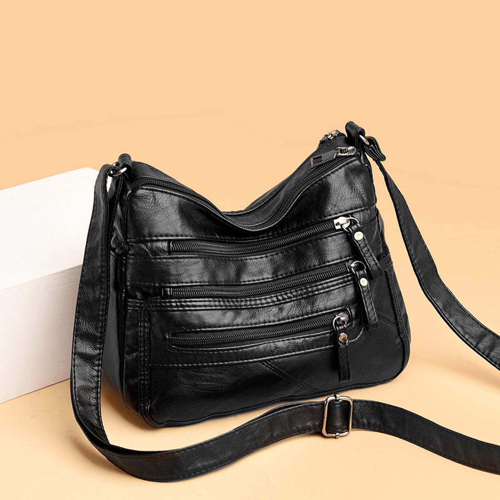 Crossbody Bags for Women Vintage Soft Leather Purses and Handbags ...