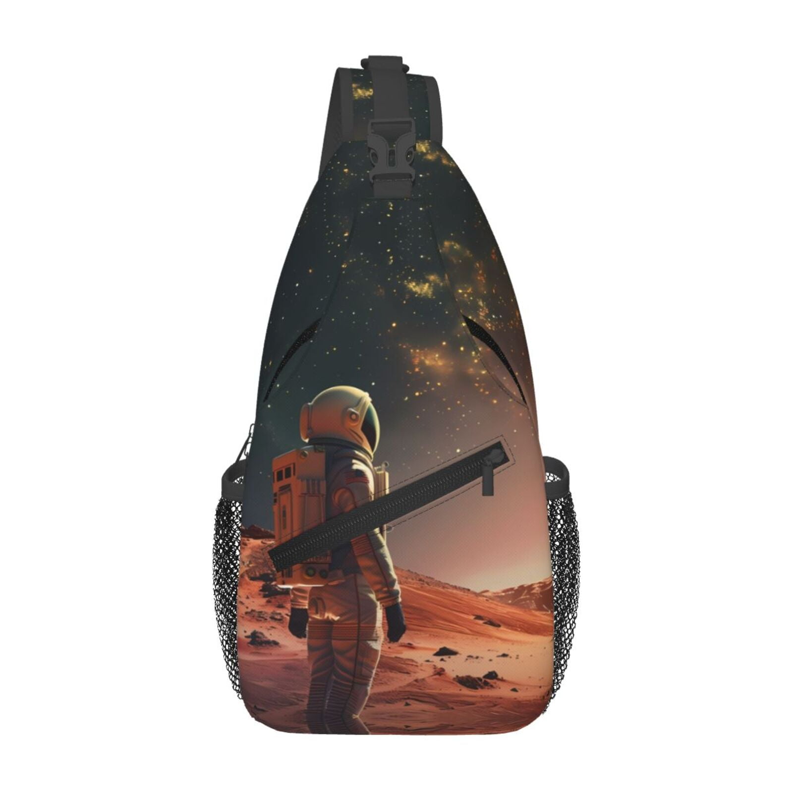 Crossbody Bags for Women Men - Astronaut On Mars A Casual Sling Bag ...