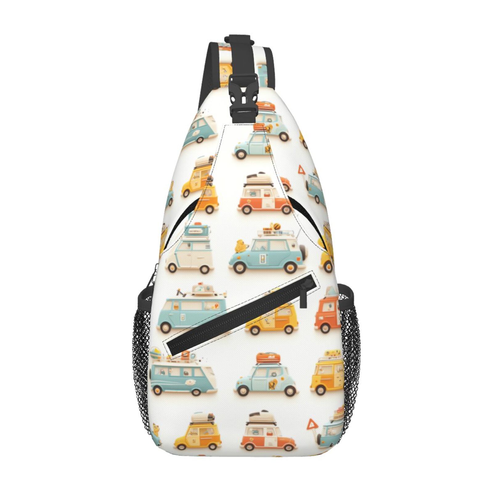 Crossbody Bags for Women Men - cute cartoon SUV car Casual Sling Bag ...