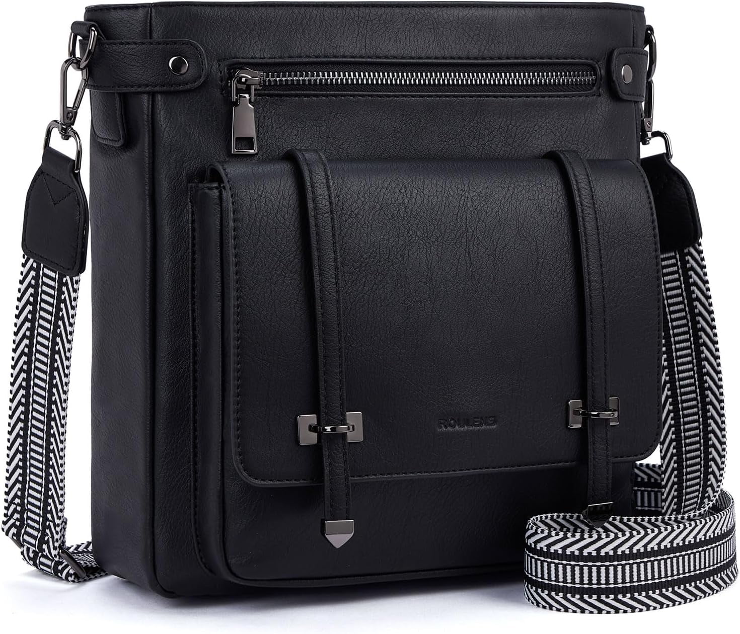 Crossbody Bags for Women,Multi Pocket Crossbody Purses Soft Leather ...