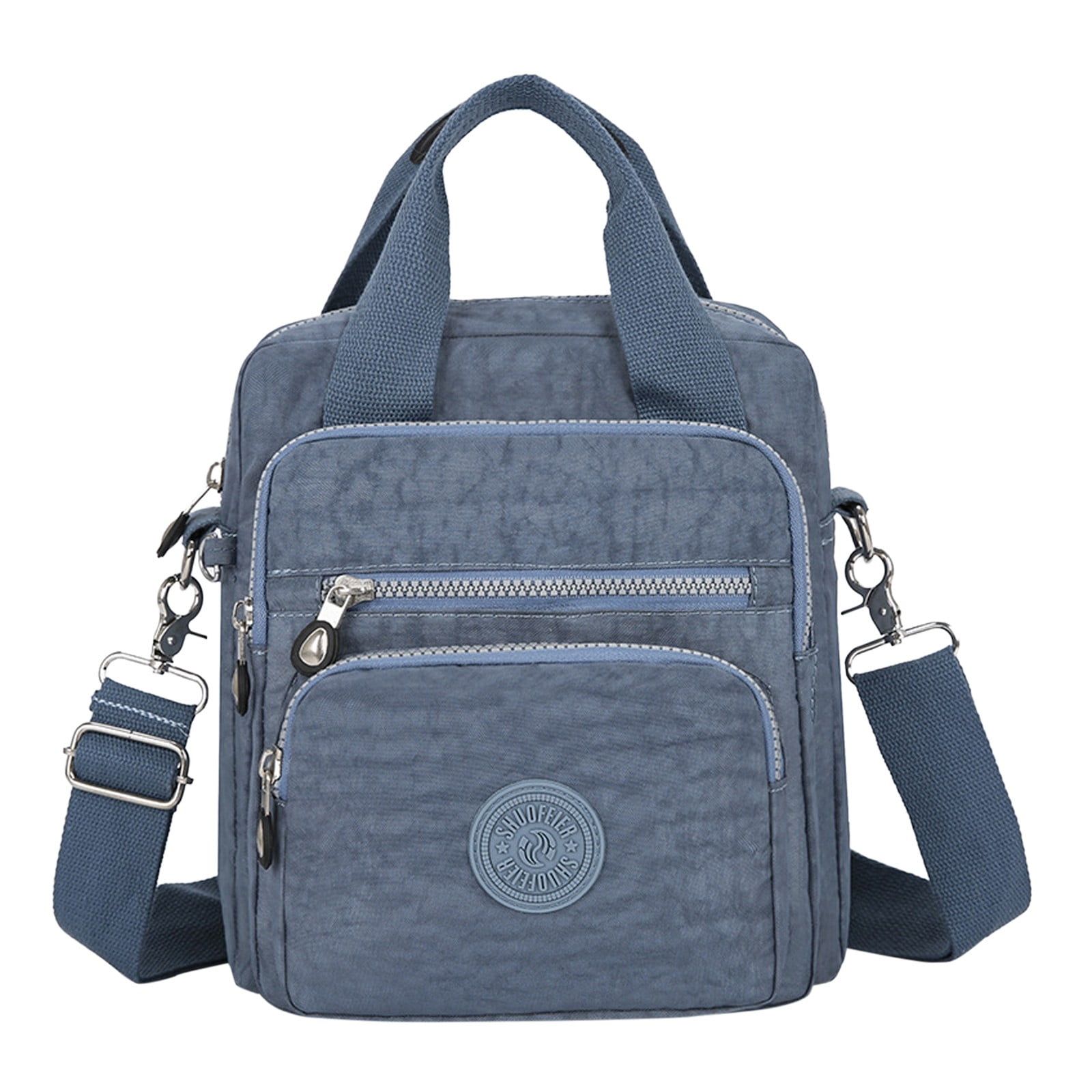 Crossbody Bags for Women Nylon Travel Multi Pocket Cross Body Messenger ...