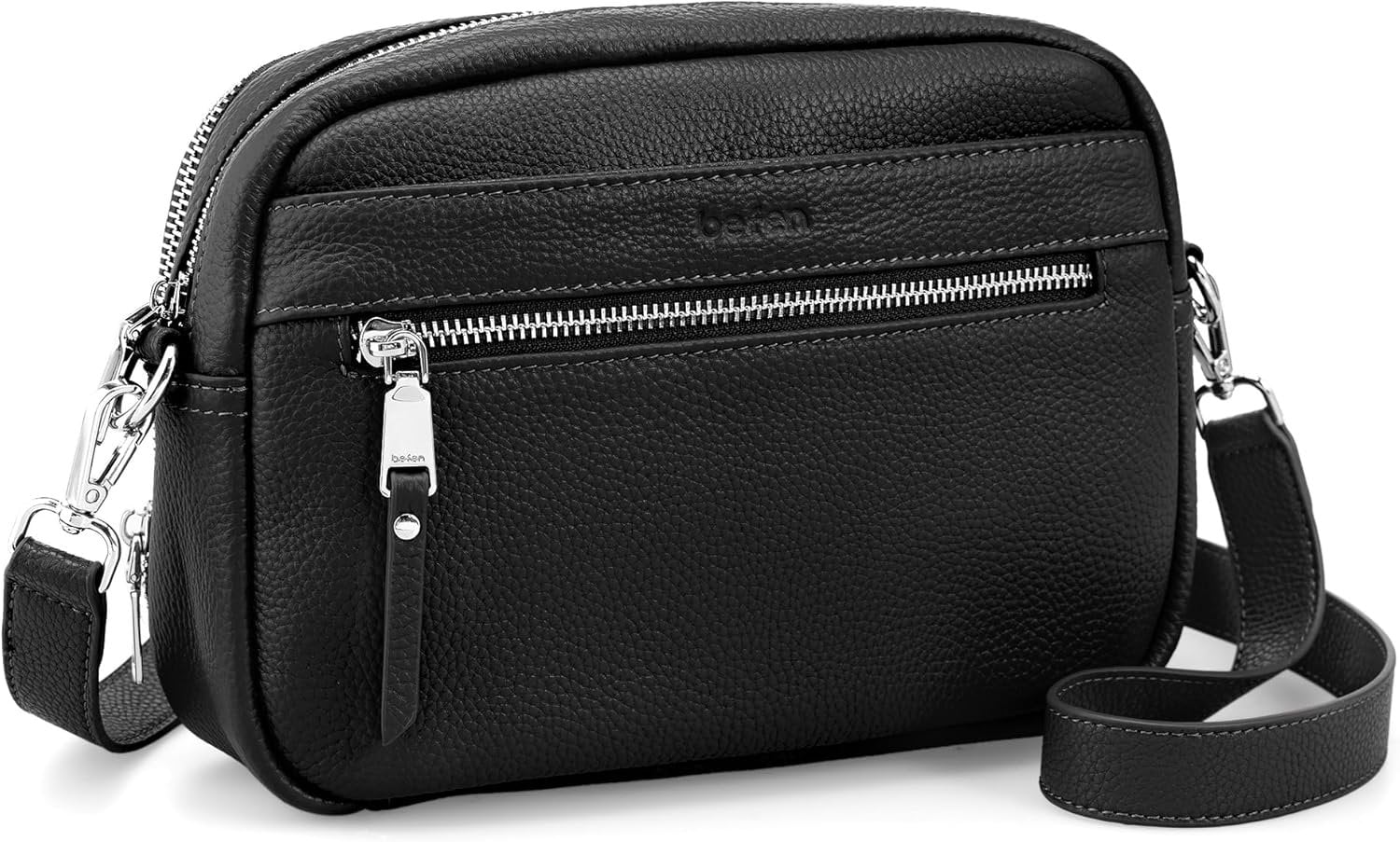 Crossbody Bags for Women, Purses with Built in RFID Wallet Woman Camera ...