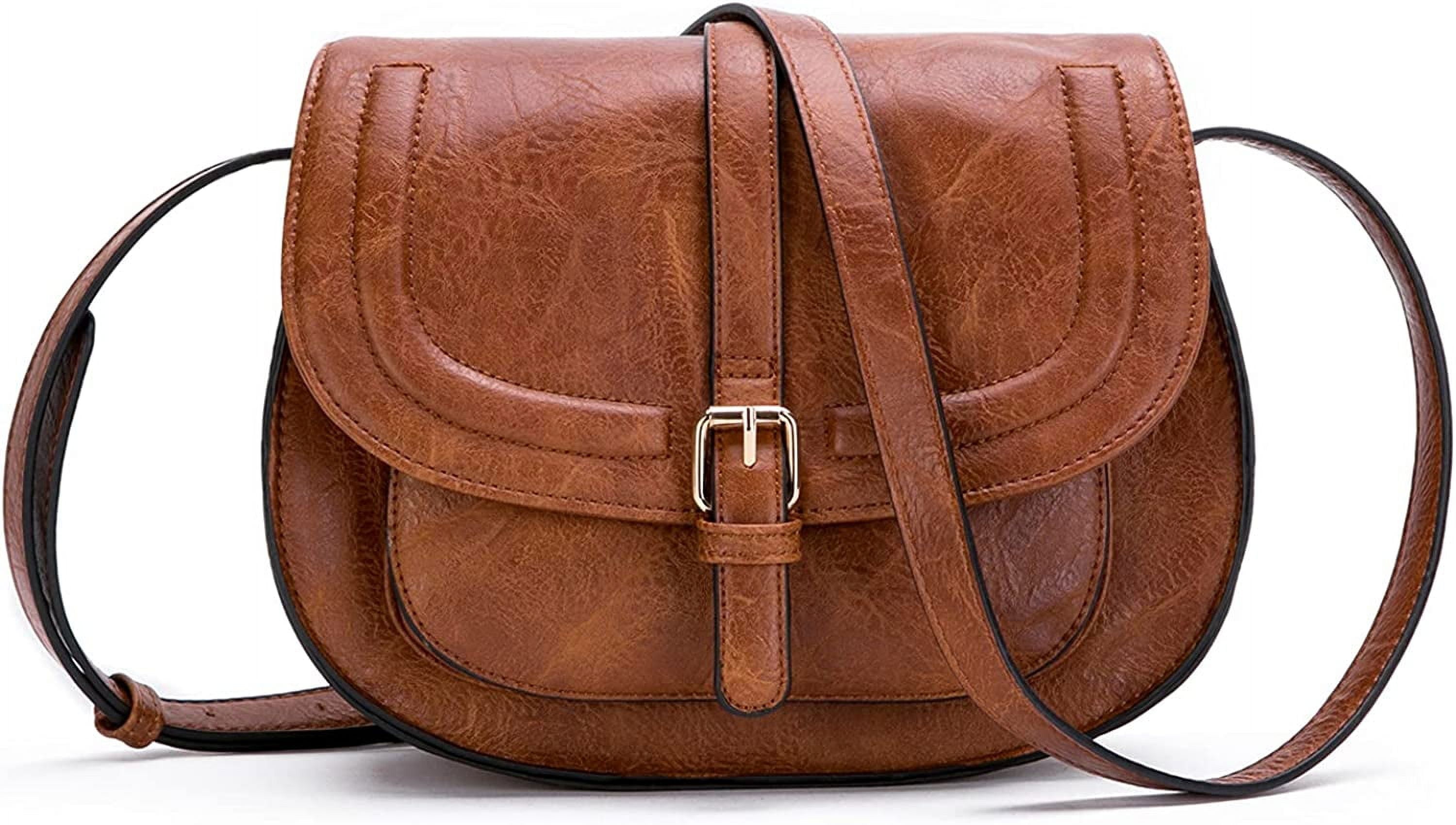 Crossbody Bags for Women Small Over the Shoulder Saddle Purses and Boho ...