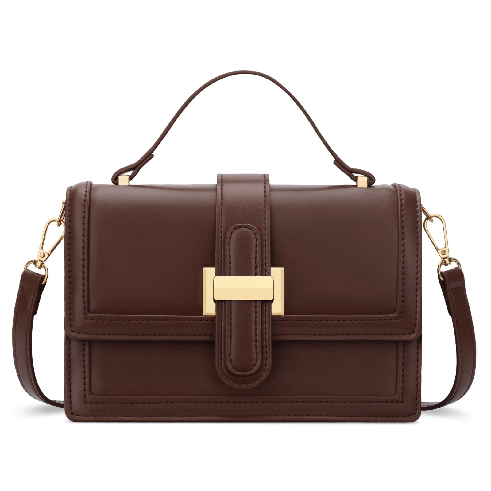 Crossbody Bags for Women - Top Handle Purses for Lady, Leather Handbags ...