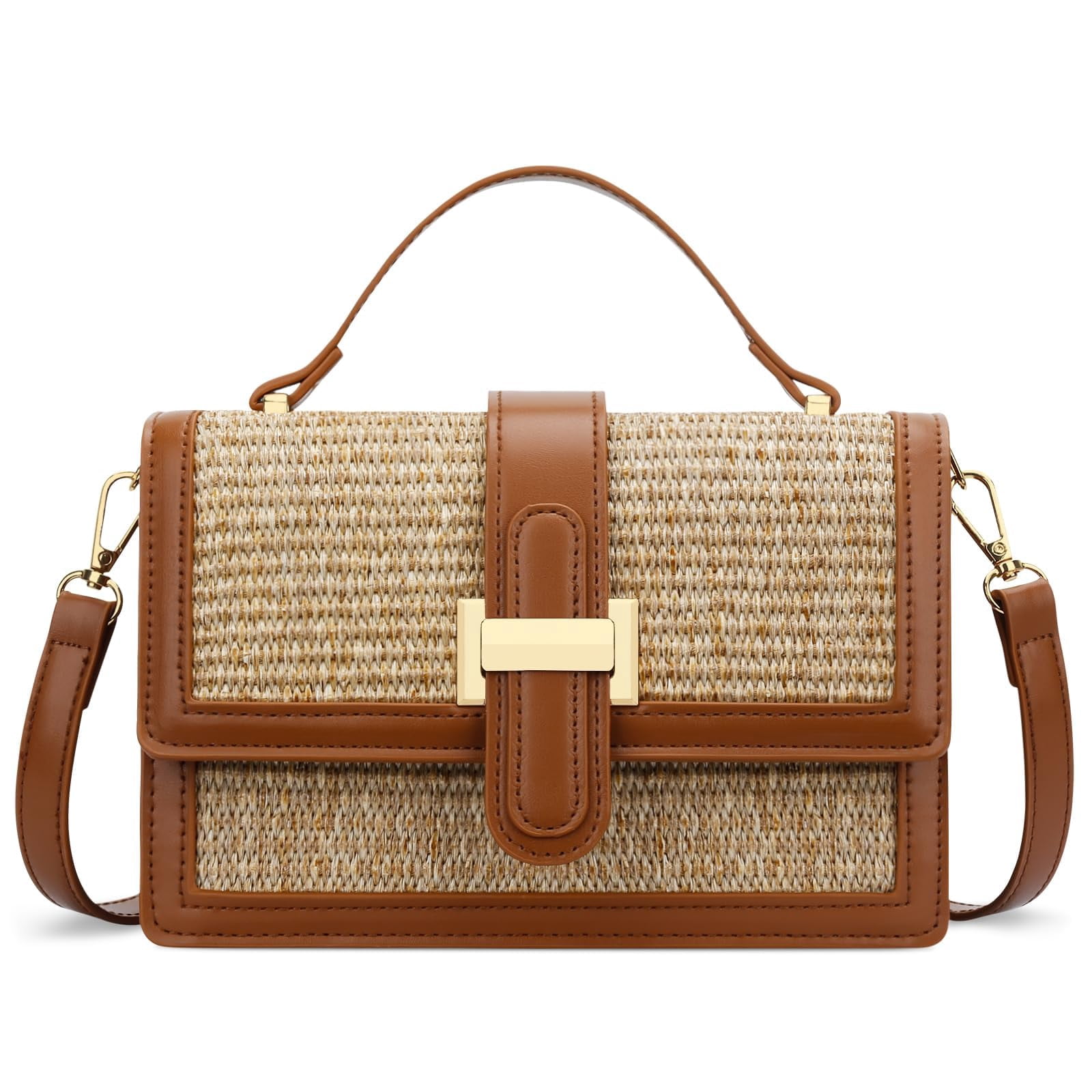 Crossbody Bags for Women - Top Handle Purses for Lady, Leather Handbags ...