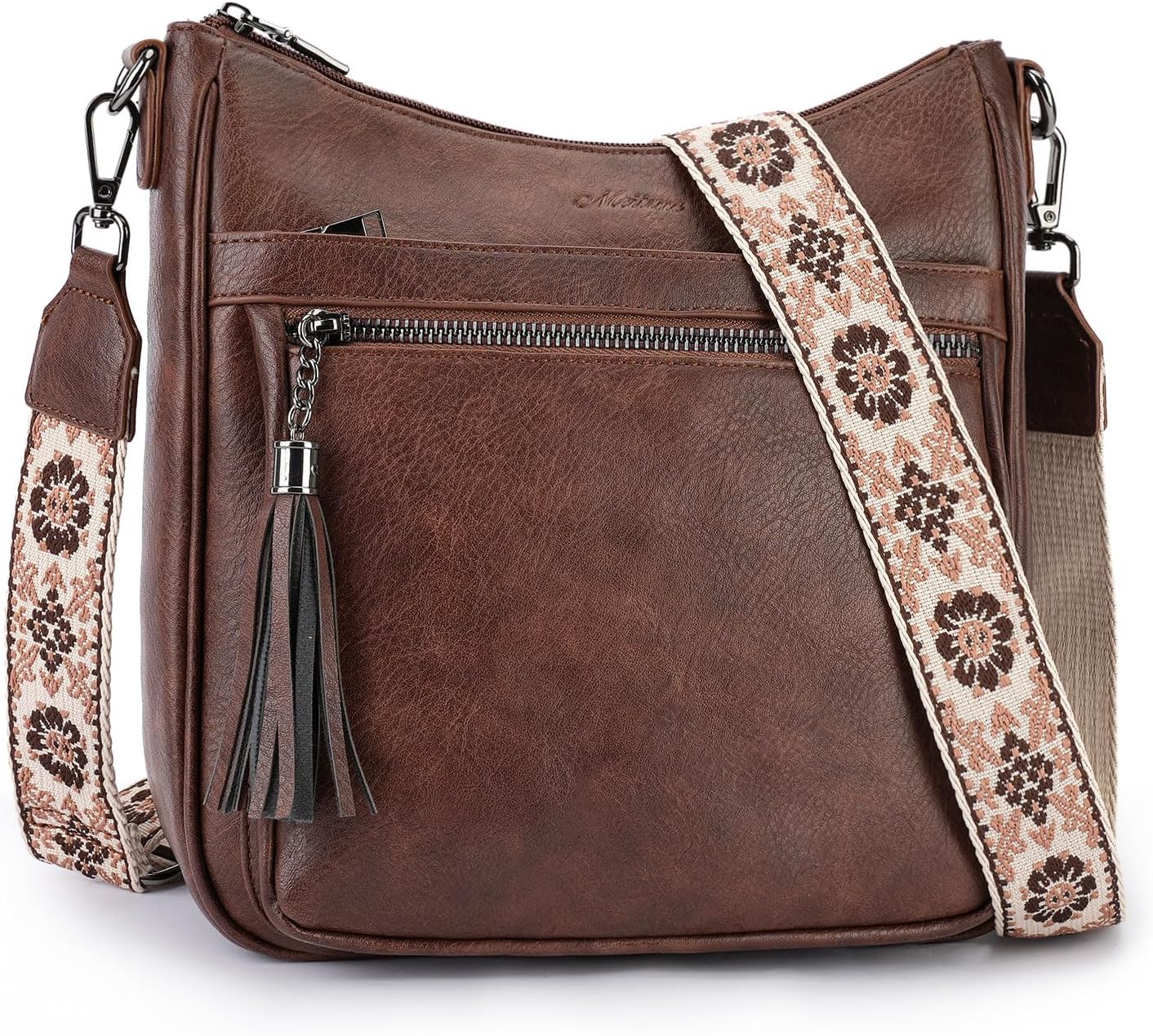 Crossbody Bags for Women Trendy,Vegan Leather Medium Crossbody Purse ...