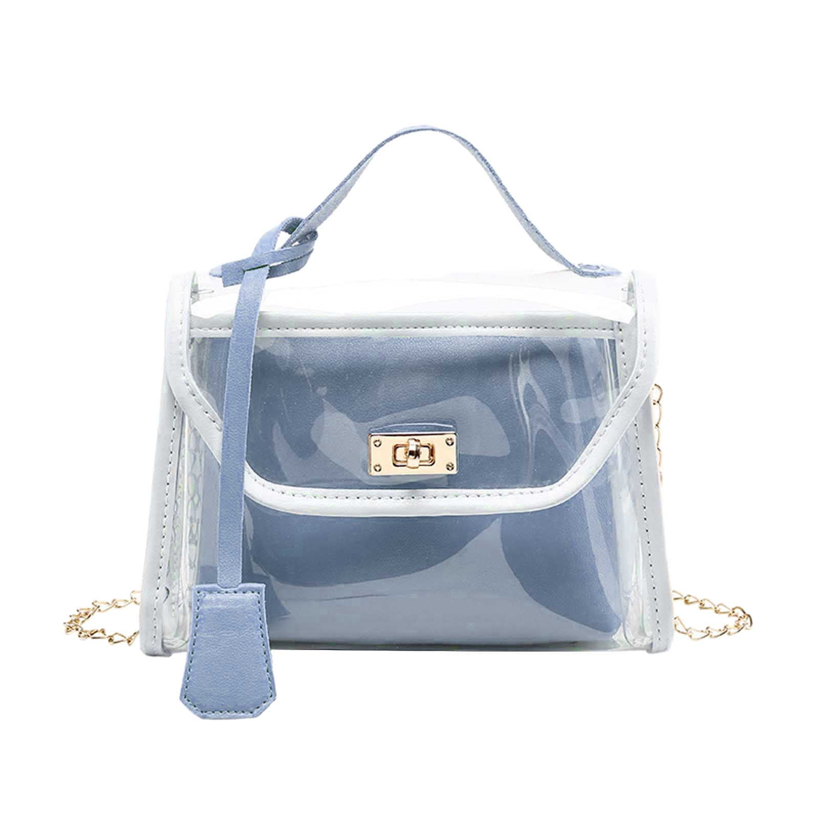 Crossbody Bags for Women's Handbags Tote Bag Purse Clear Transparent ...
