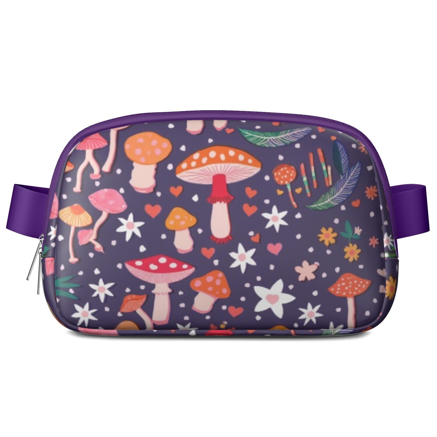Crossbody Belt Bag Mushroom Waist Bag Running Belt Bag for Jogging for ...