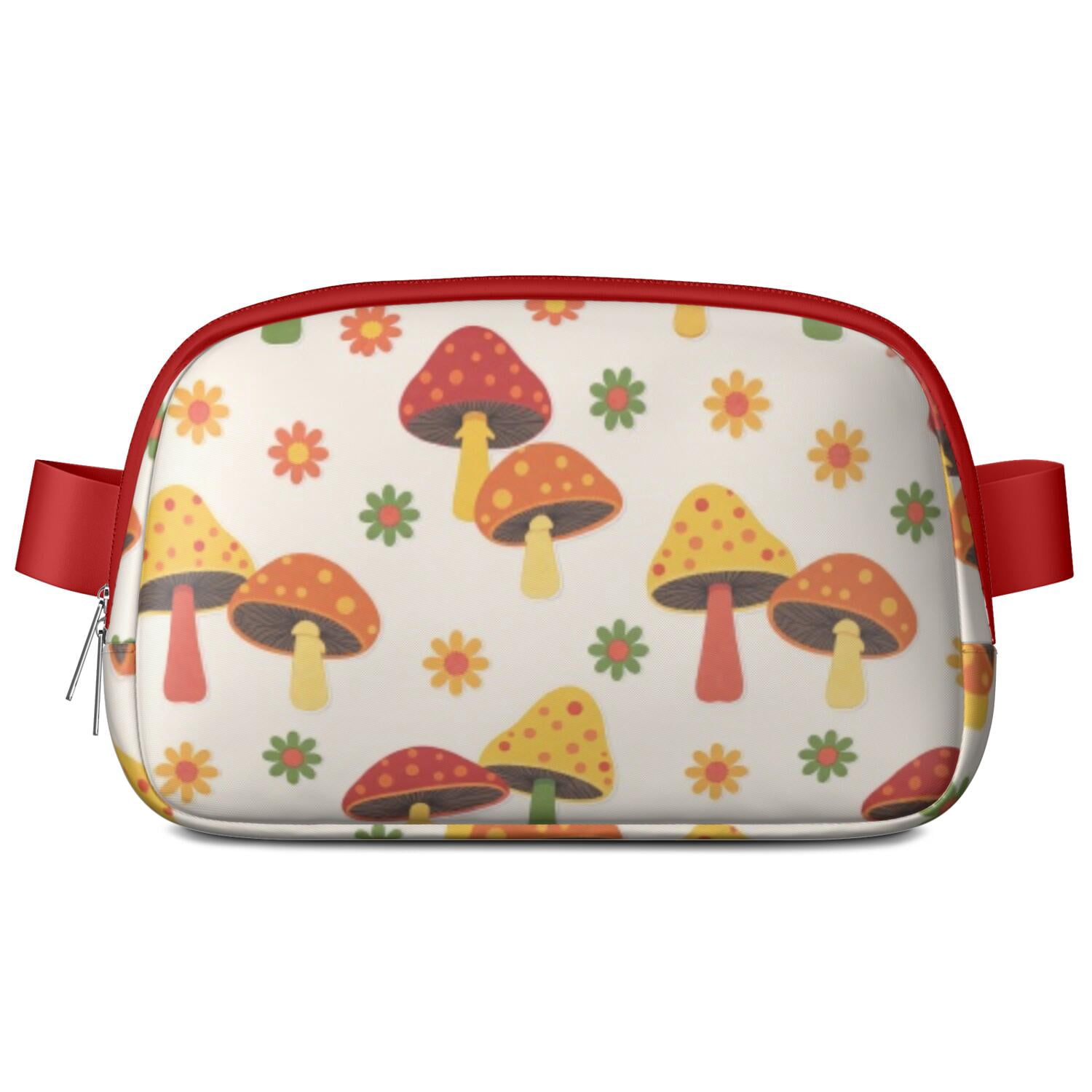 Crossbody Belt Bag Mushroom Waist Bag Running Belt Bag for Jogging for ...
