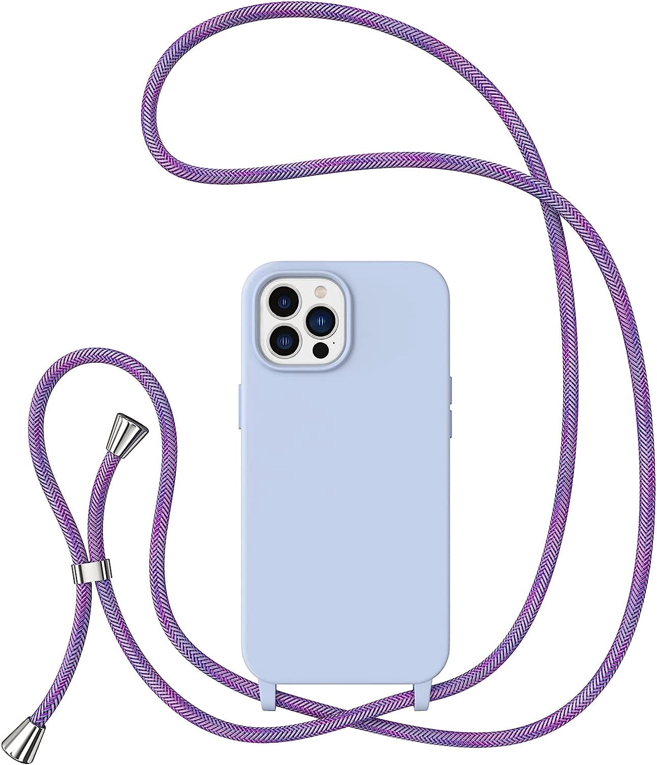 Crossbody Case for iPhone 14 Pro with Lanyard Strap Adjustable Rope ...