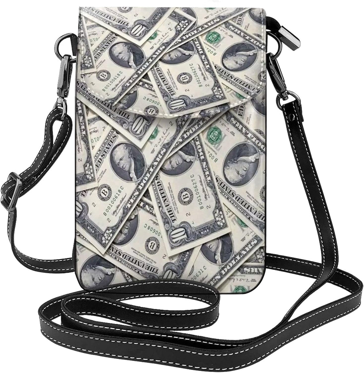 Crossbody Cell Phone Purse Army Camouflage Grey Camo Women Girls Pu ...