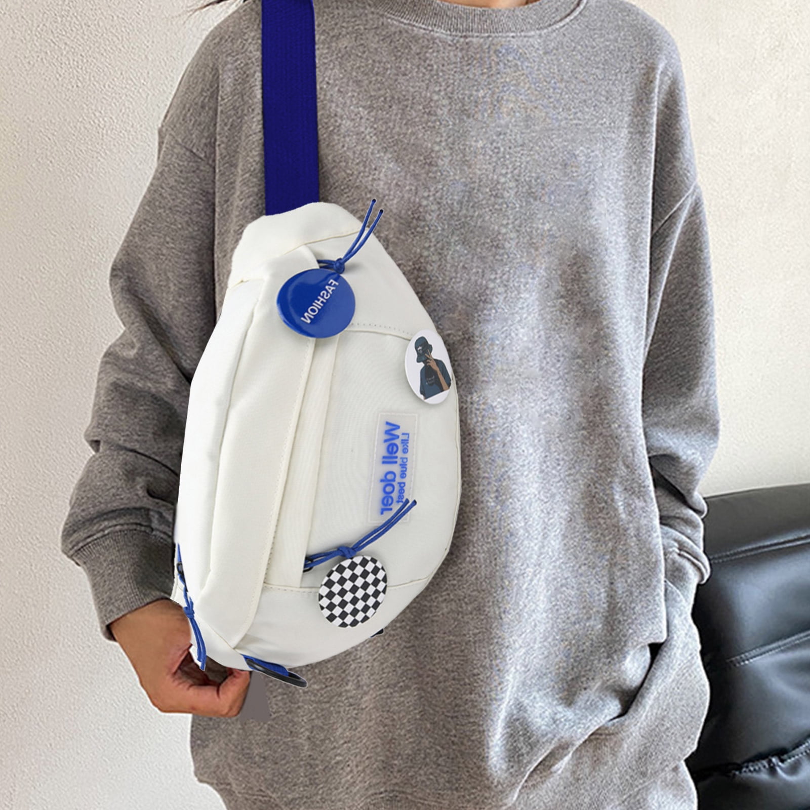 Crossbody Chest Bag Lightweight Stylish And Versatile Small Waist Bag ...