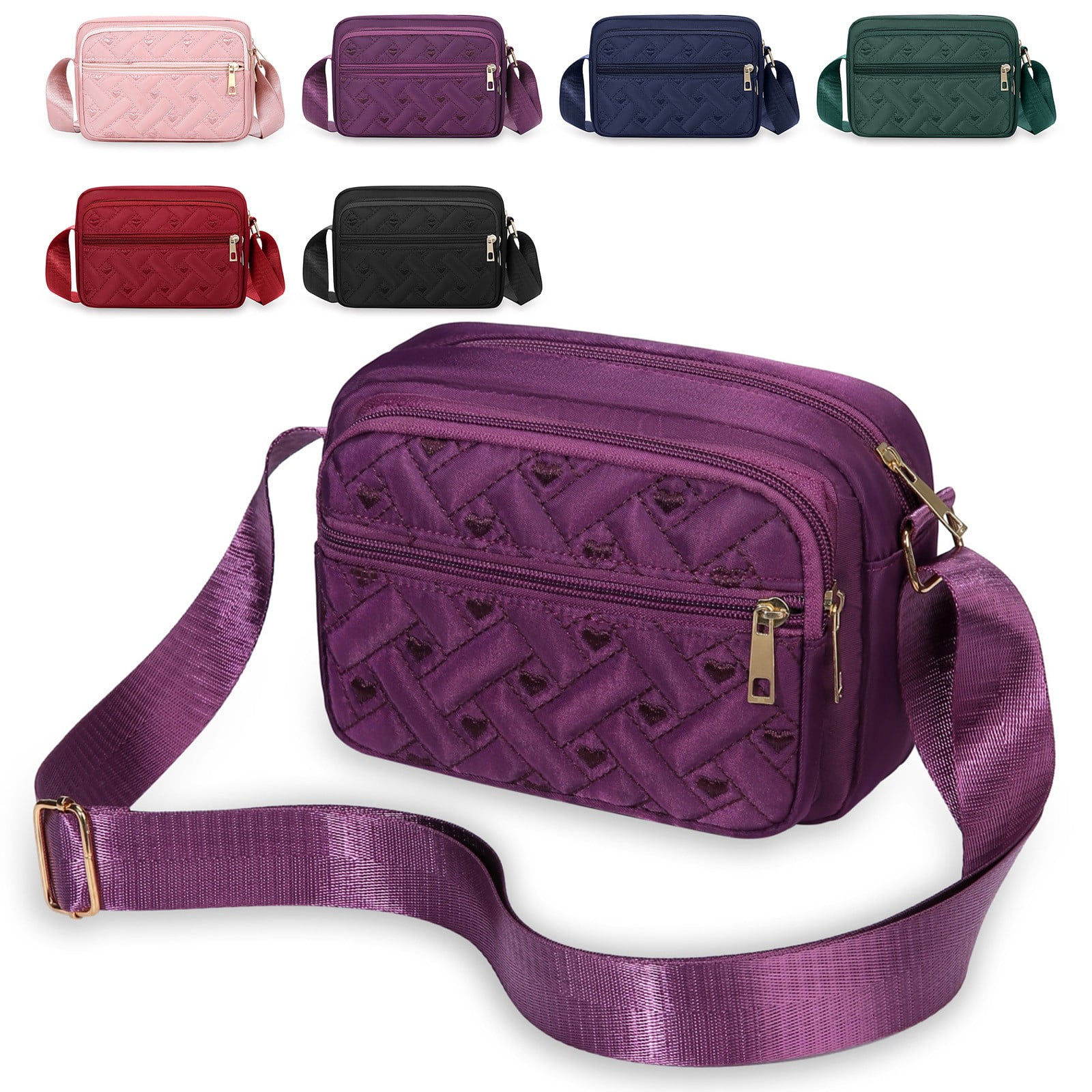 Crossbody Chest Strap Backpack, Hiking Travel Bag, Waterproof Durable ...