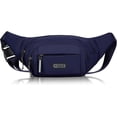 Crossbody Fanny Pack for Men Women,Large Waist Bag Hip Bum Bag with ...