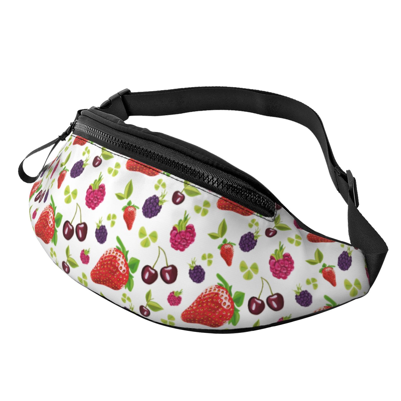 Crossbody Fanny Packs for Women Men - colorful Strawberry fruit Travel ...