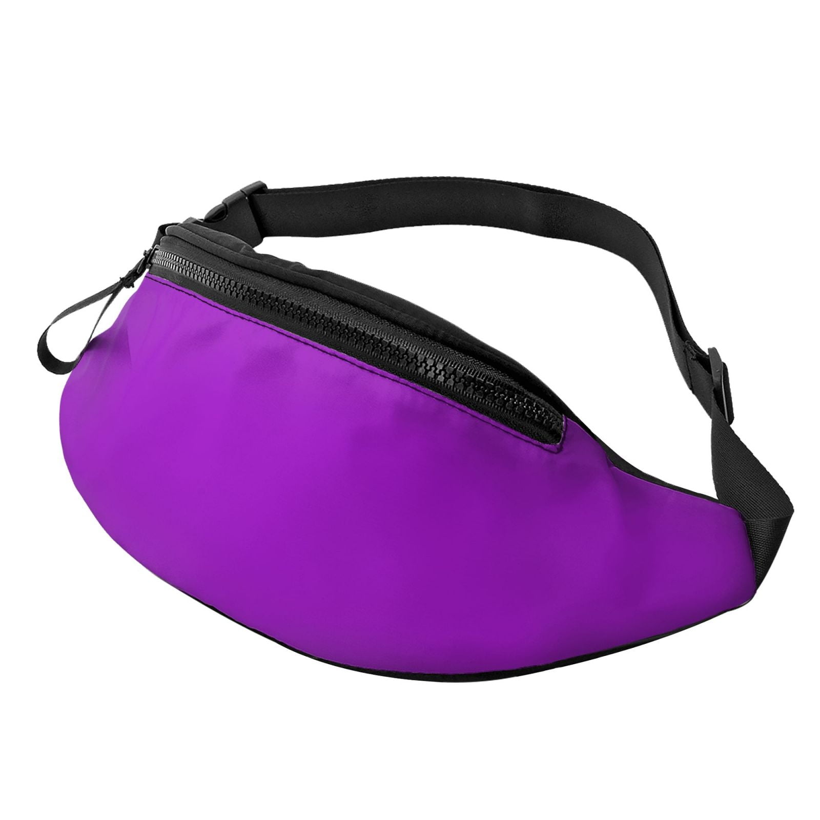 Crossbody Fanny Packs for Women Men - dark-purple Travel Belt Bag Running Waist Bag for Women ...