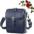 Crossbody Leather Bag for Women, 2026 Vintage Large Capacity Anti Theft ...
