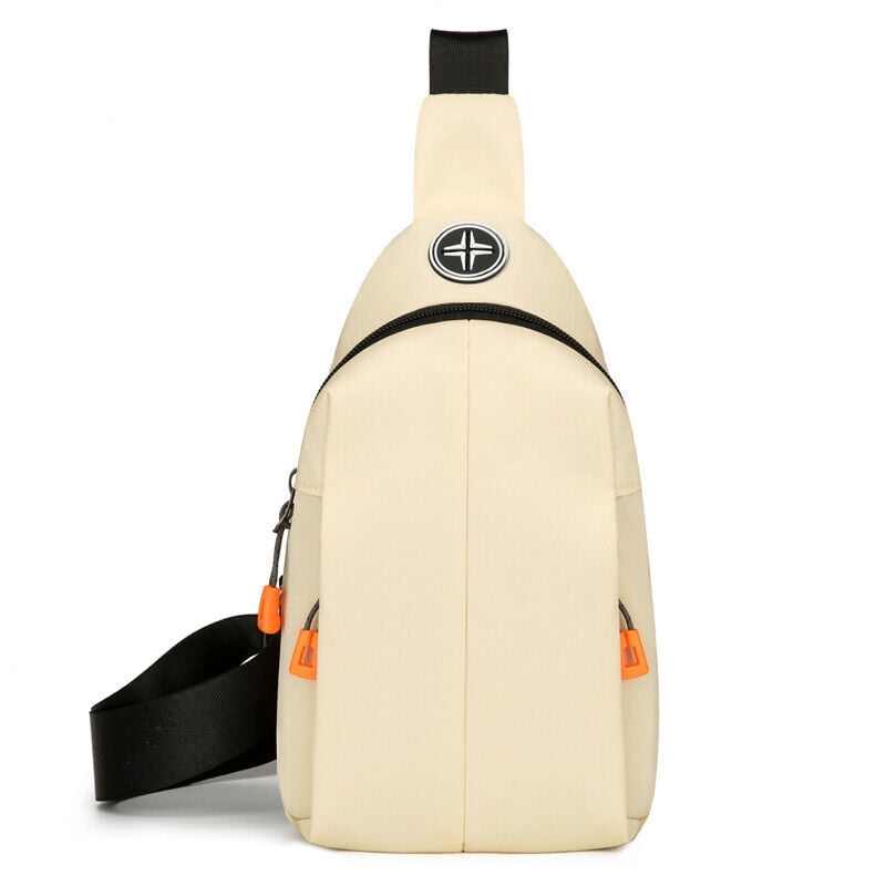 Crossbody Leather Large Sling Backpack Fanny Packs Chest Bag for Hiking ...