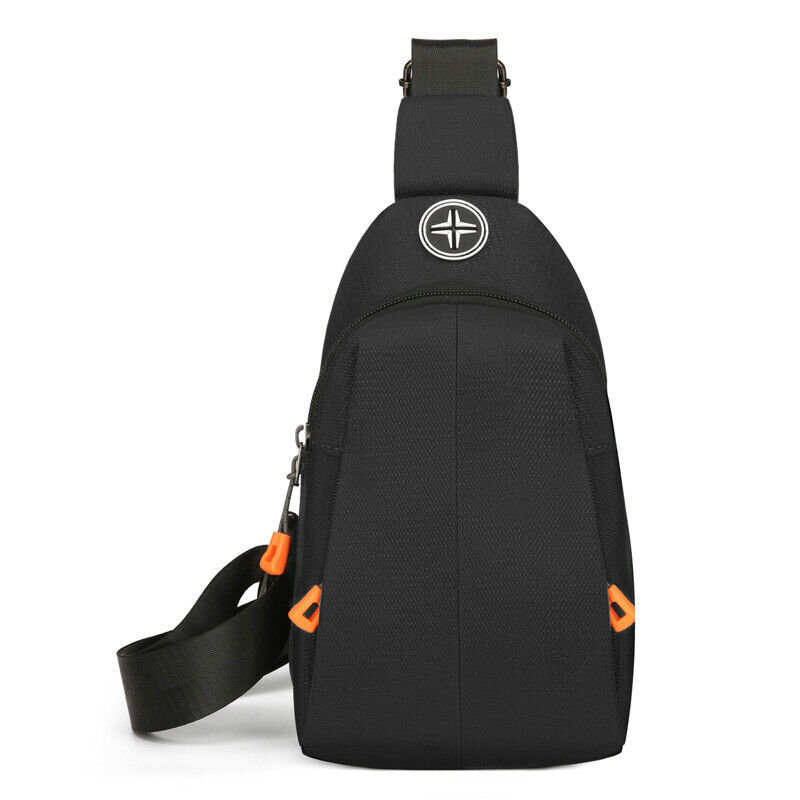 Crossbody Leather Large Sling Backpack Fanny Packs Chest Bag for Hiking ...