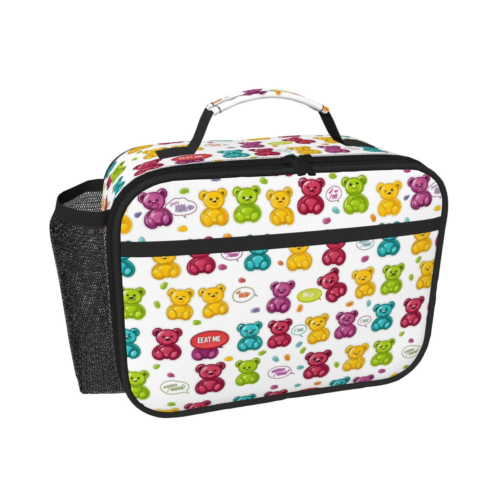 Crossbody Lunch Bag 10.2×7.5 In The Top Has A Handle Strap For Easy ...