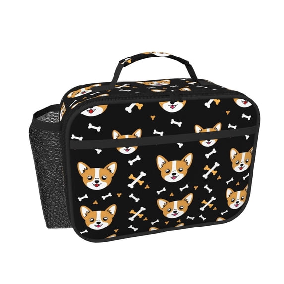 Crossbody Lunch Bag 10.2×7.5 In The Top Has A Handle Strap For Easy ...