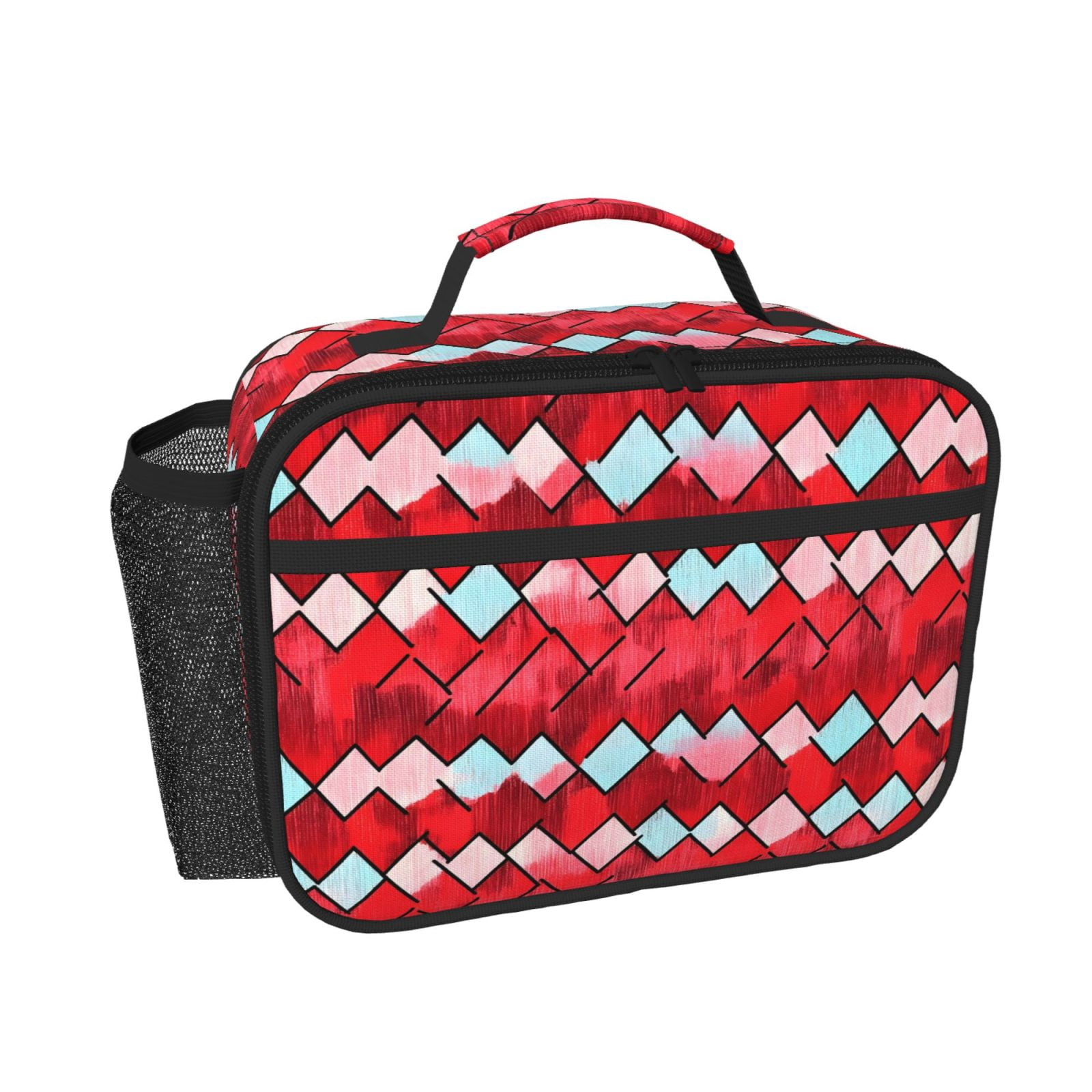 Crossbody Lunch Bag 10.2×7.5 In The Top Has A Handle Strap For Easy ...