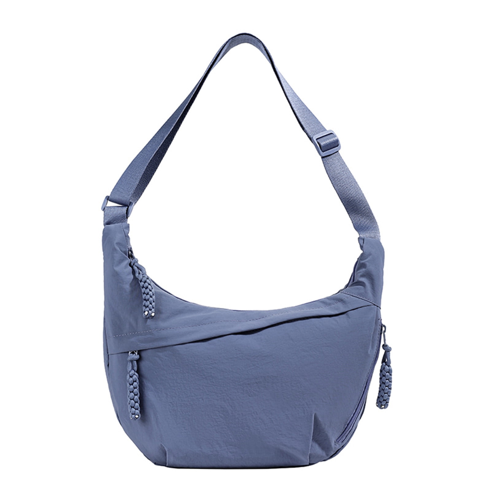 Crossbody Nylon Crescent Bag for Women Lightweight Small Hobo Dumpling ...