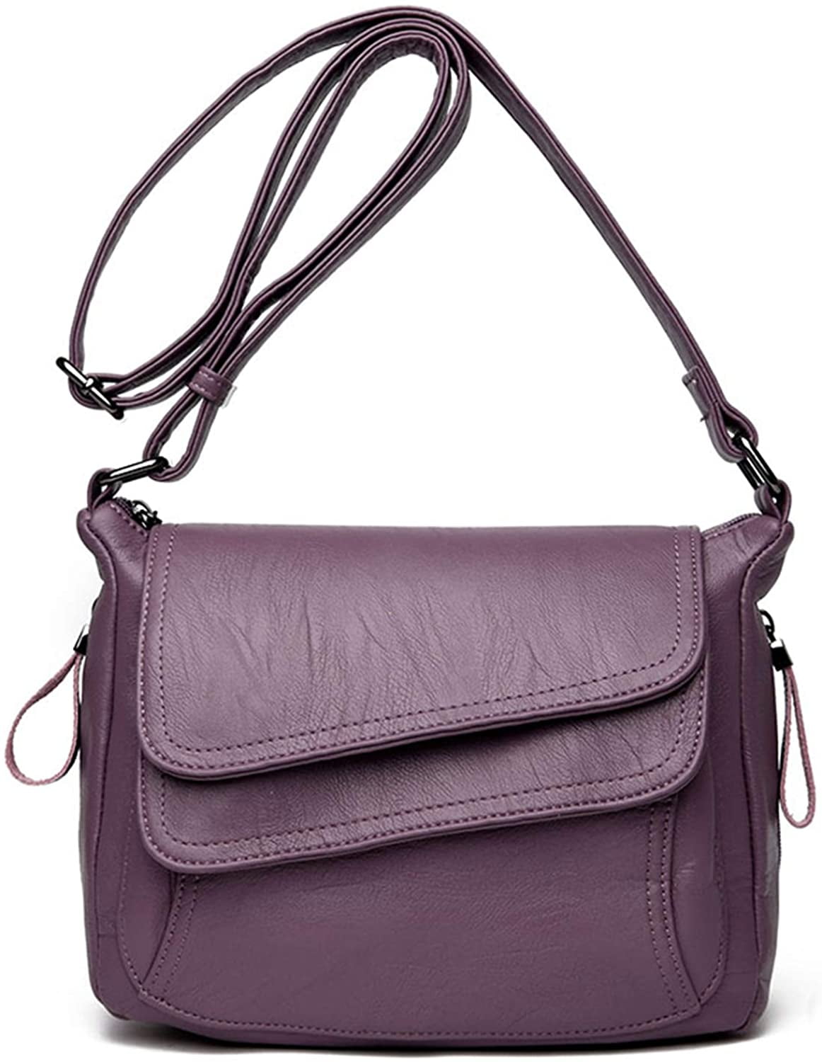 Crossbody Purses for Women PU Leather Shoulder Bags Travel Purses and ...