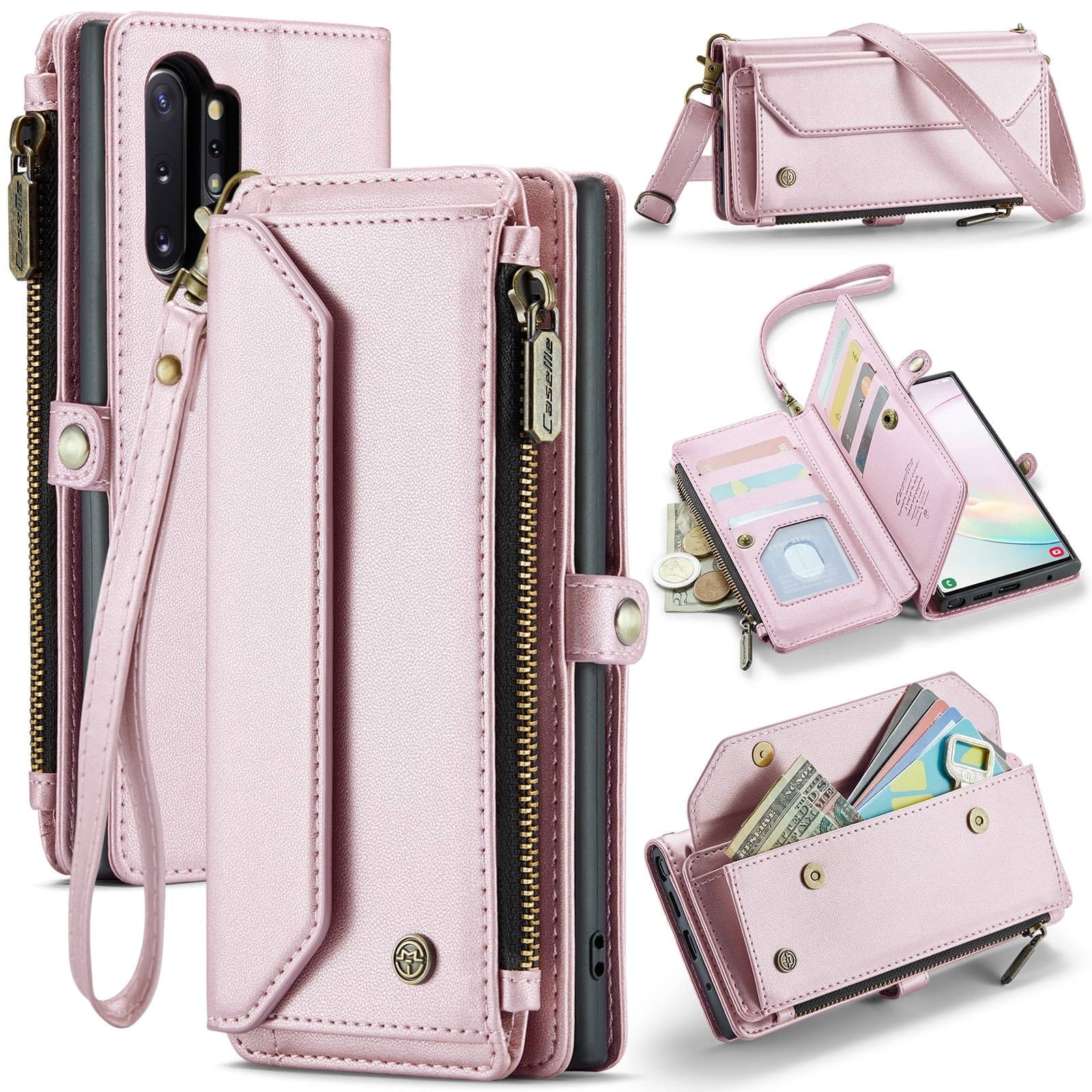 Crossbody for Samsung Galaxy Note 10 Plus Case Wallet【RFID Blocking ...