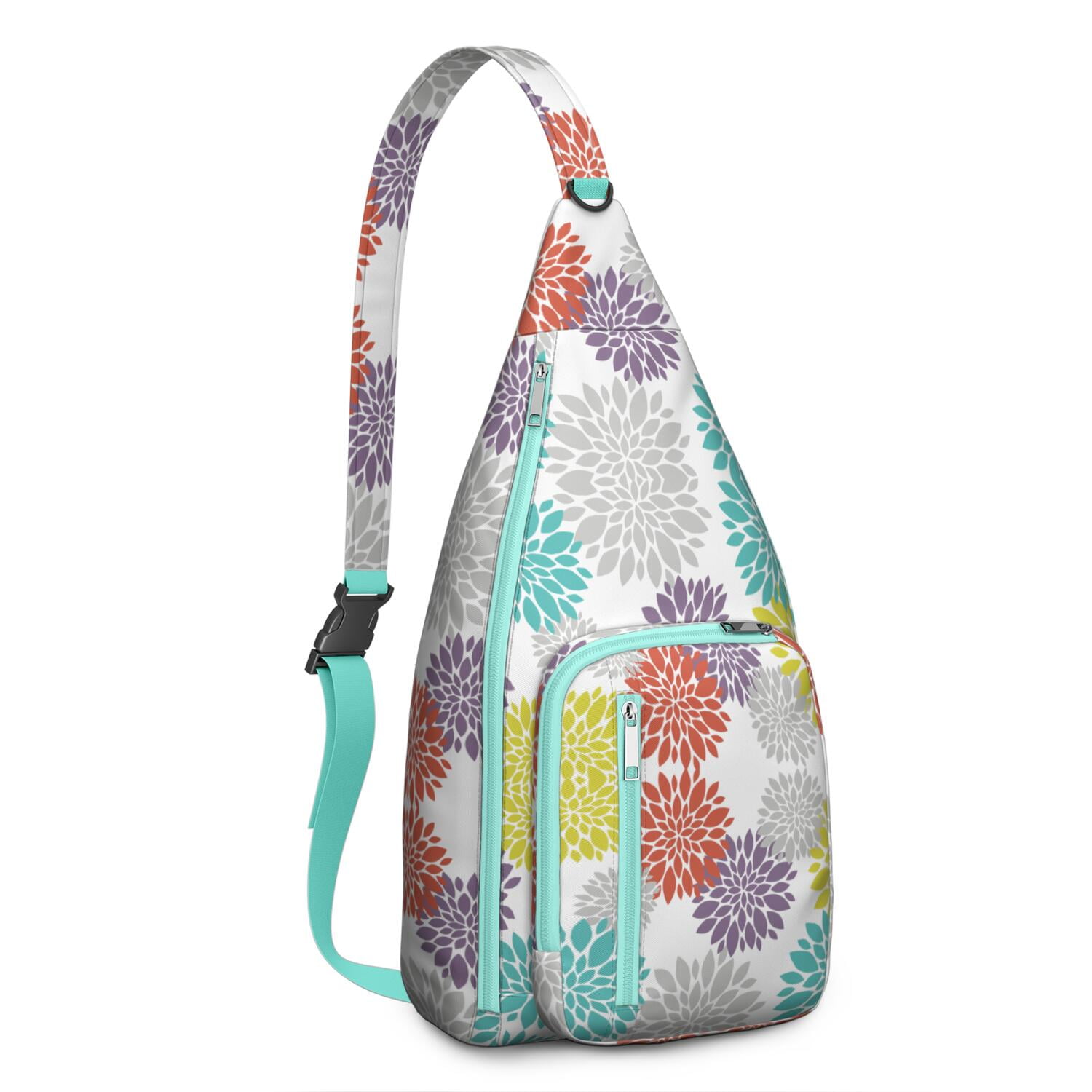 Crossbody Sling Bag Women and Men Hiking TravelBackpack Lightweight Water-Resistant Trendy ...