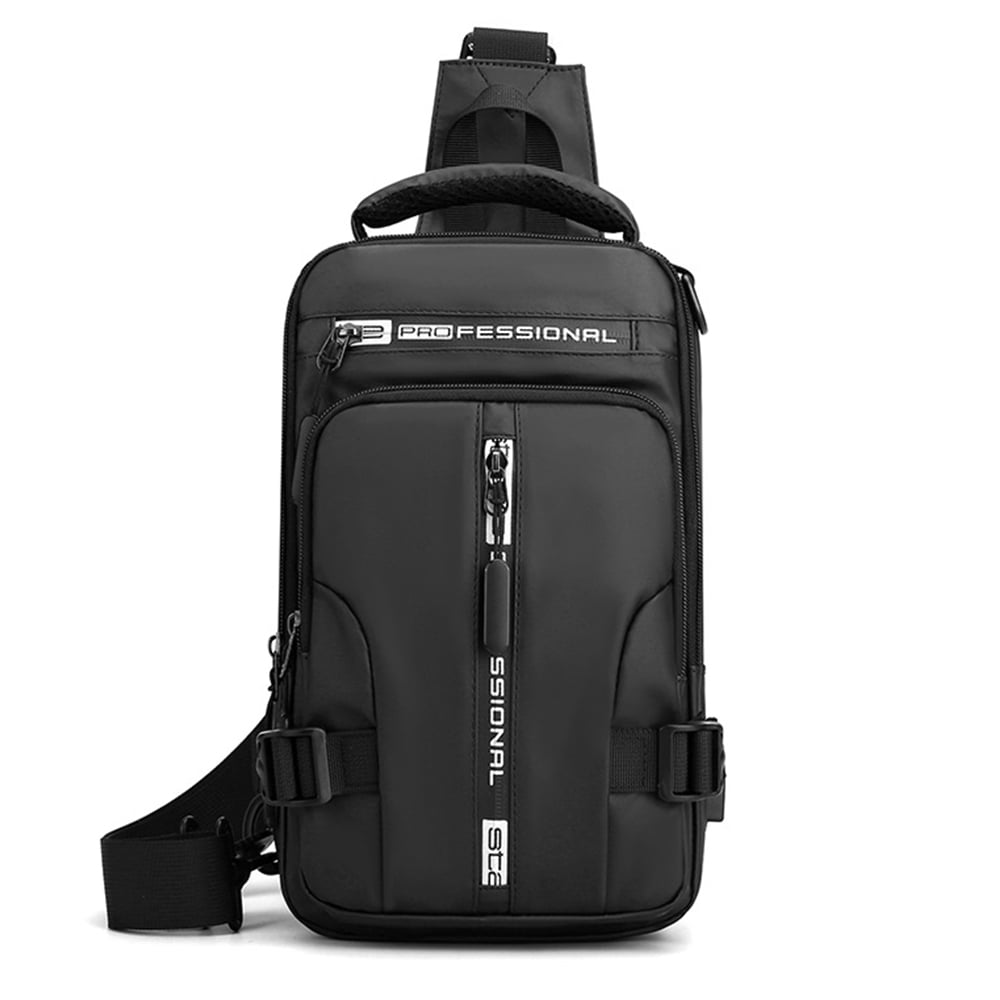 Crossbody backpack men's shoulder bag, lightweight backpack sling bag ...