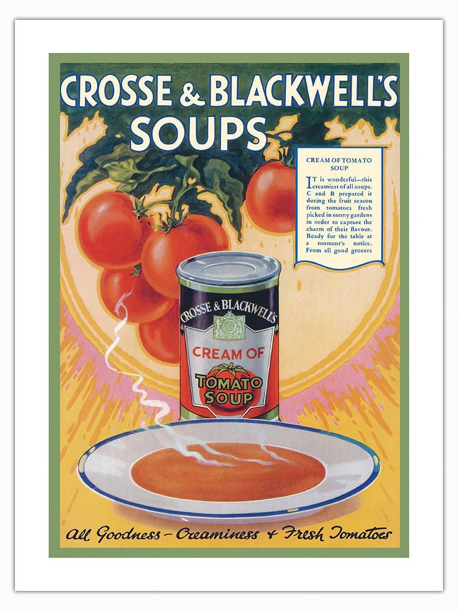 Crosse & Blackwell’s Soups - All Goodness - Creaminess & Fresh Tomatoes ...